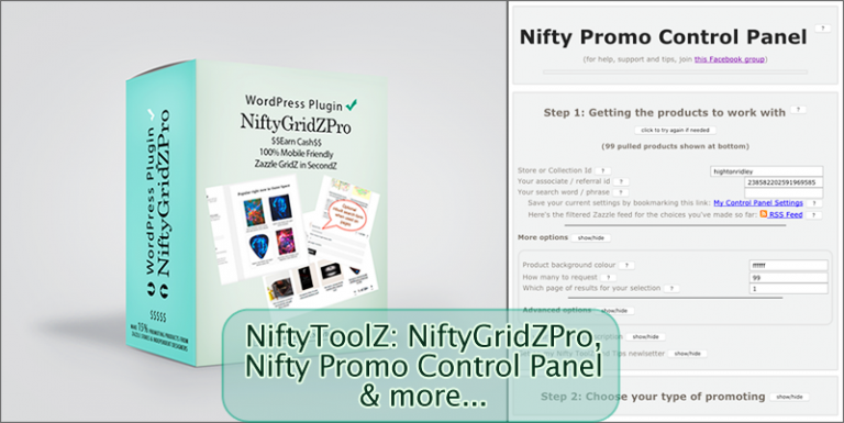 NiftyToolZ - Home of the best Zazzle promotion tools – NiftyToolZ